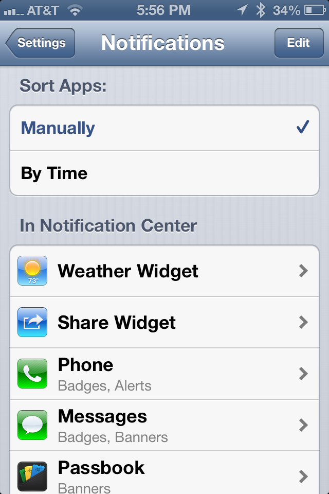 How To Set Up And Customize Notification Center On Iphone Ipad Mini